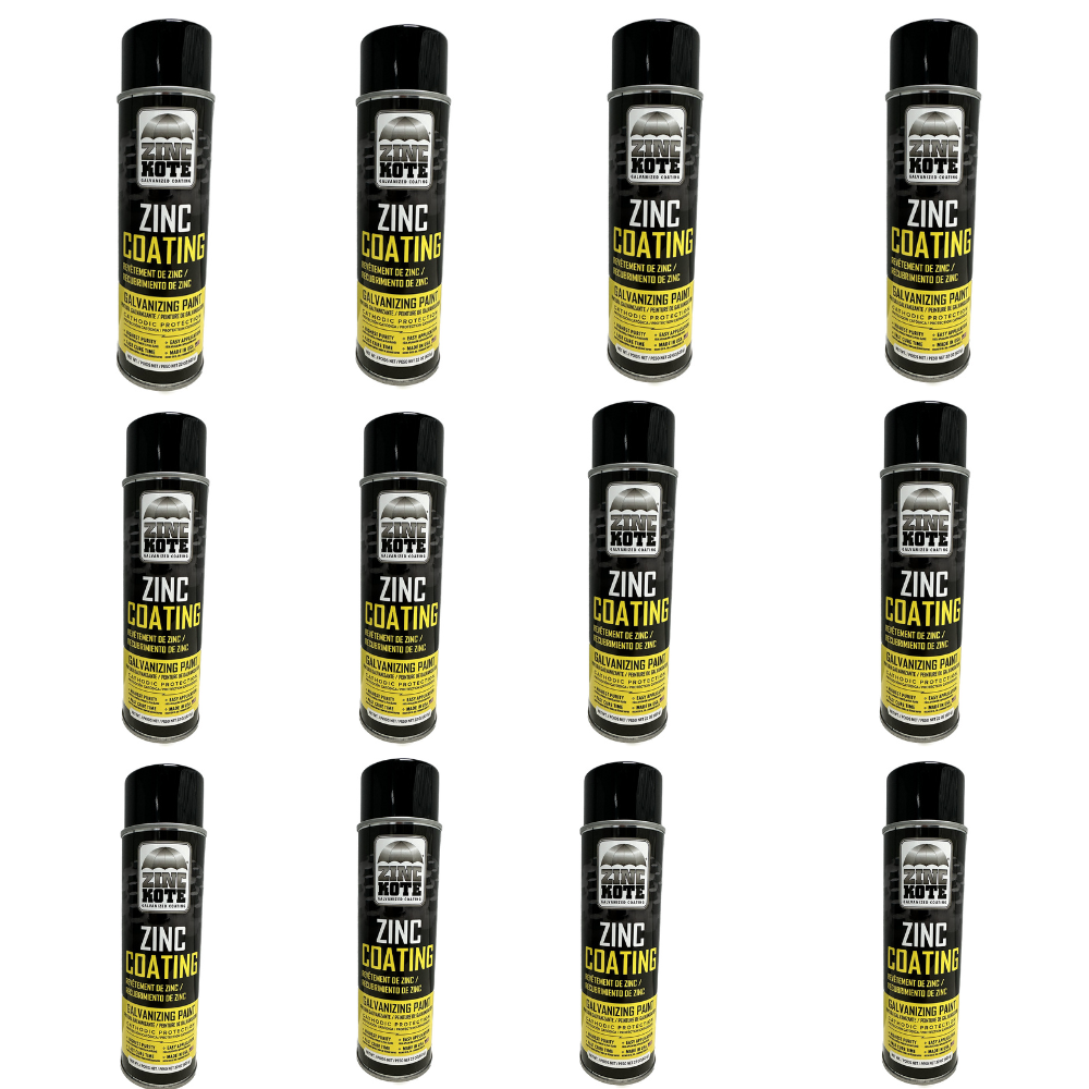 ZincKote Aerosol Zinc Film Cold Galvanizing Coating 13.5oz - GME Supply